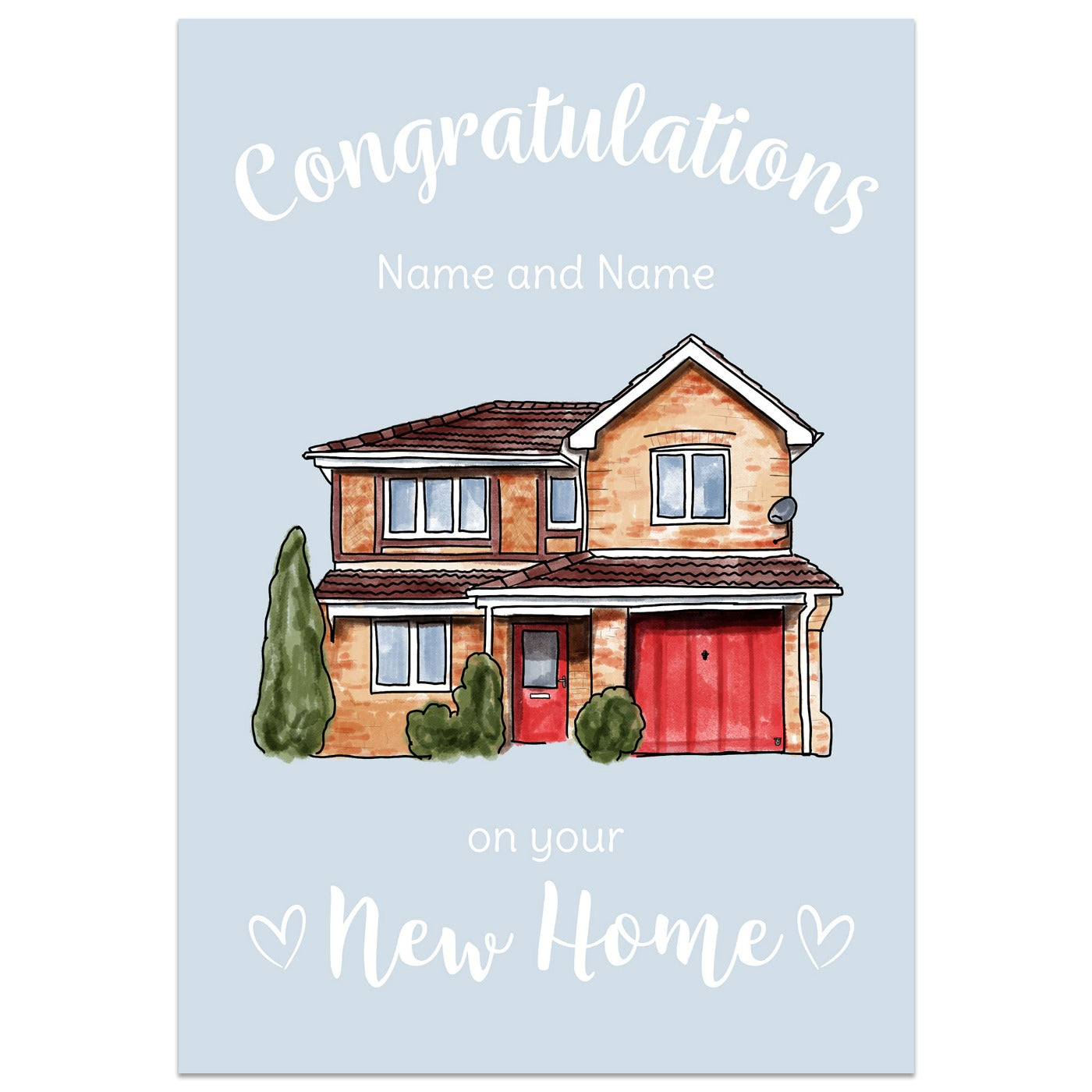 Congratulations on your New Home Card – Printster