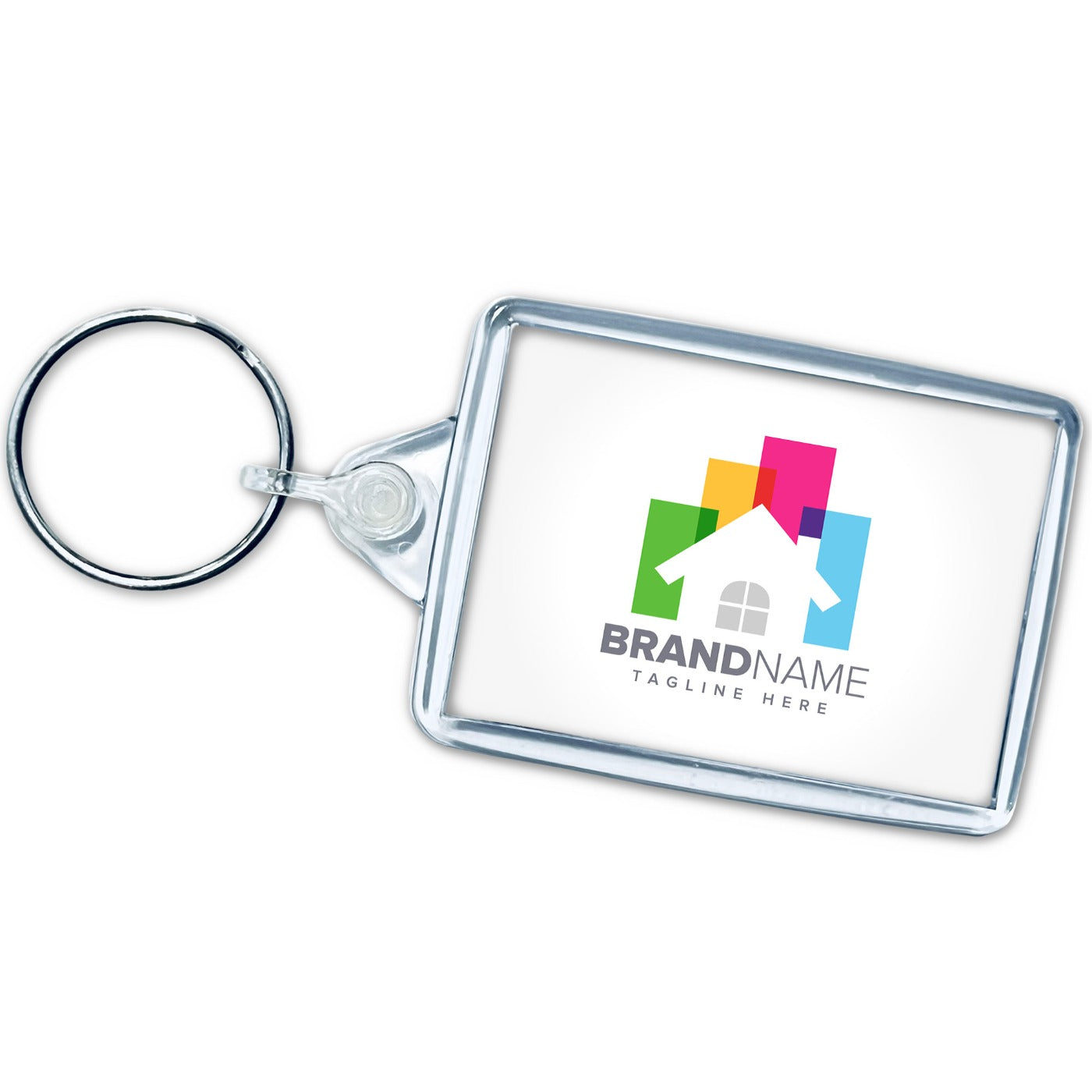 Custom Logo Keyring | Add Your Own Logo Or Photo – Printster